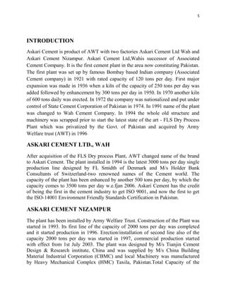Askari cement (2) | DOCX