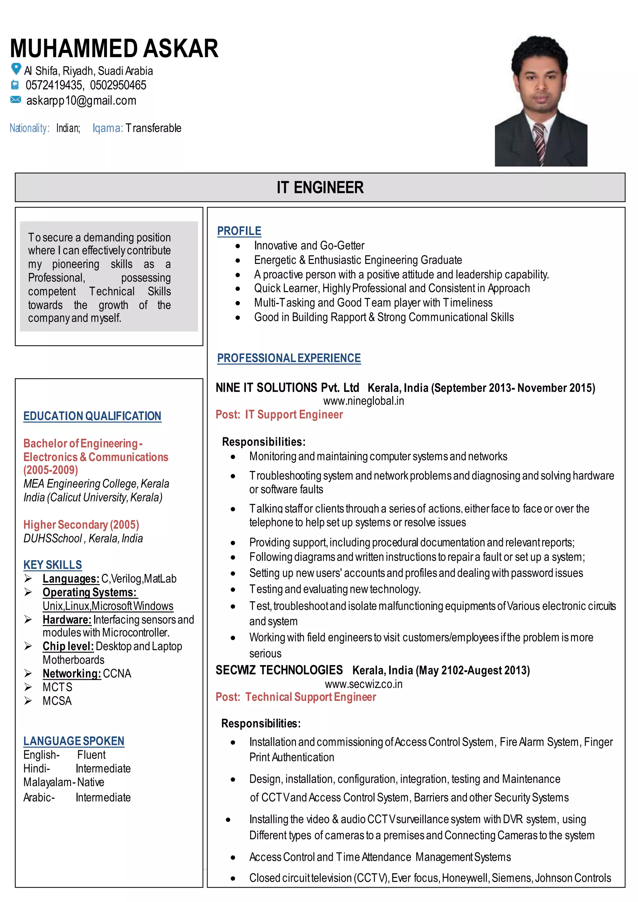 Askar_resume | PDF