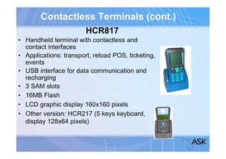 Ask Contactless Terminals | PDF