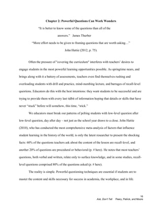 Ask, Don't Tell Excerpt | PDF