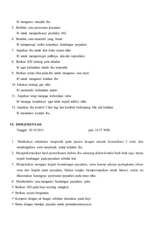 Askeb bendungan asi | DOCX