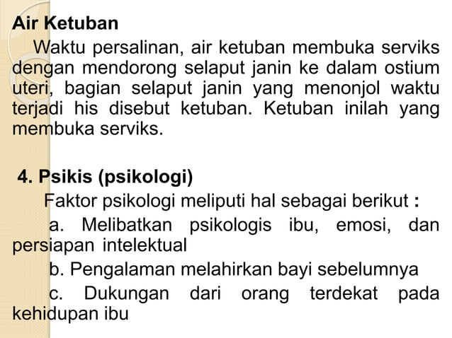 ASKEB II FAKTOR-FAKTOR YANG MEMPENGARUHI PERSALINAN.pptx