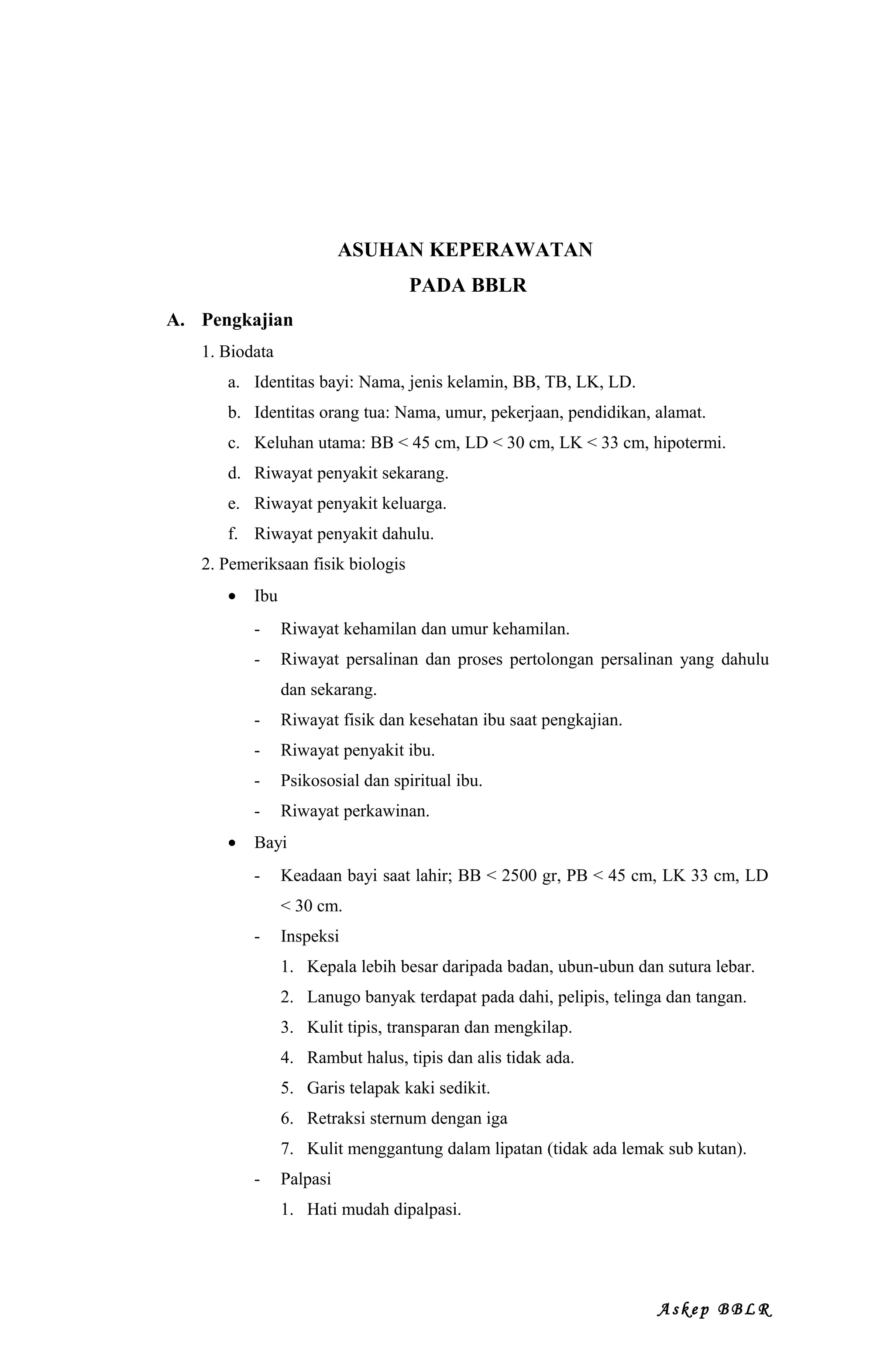 Askep anak-dengan-bblr | DOC