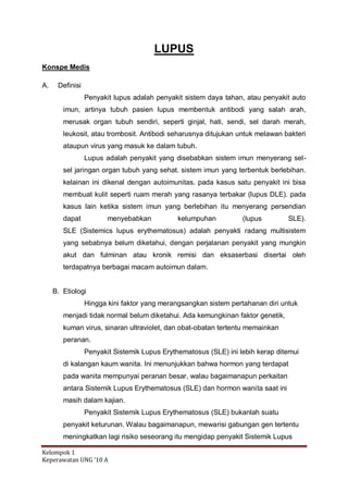 Askep lupus | PDF