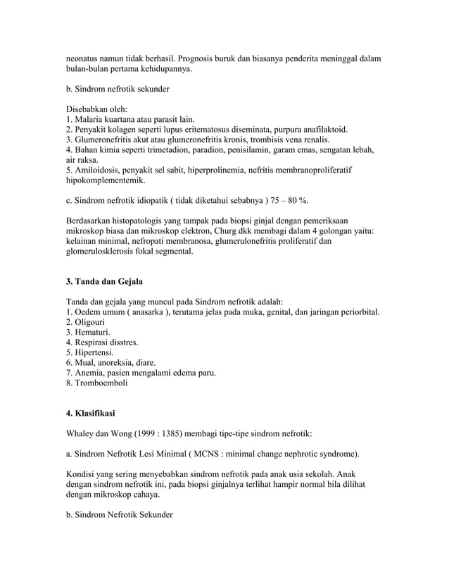 Askep anak glumerulonefritis akut AKPER PEMKAB MUNA | PDF