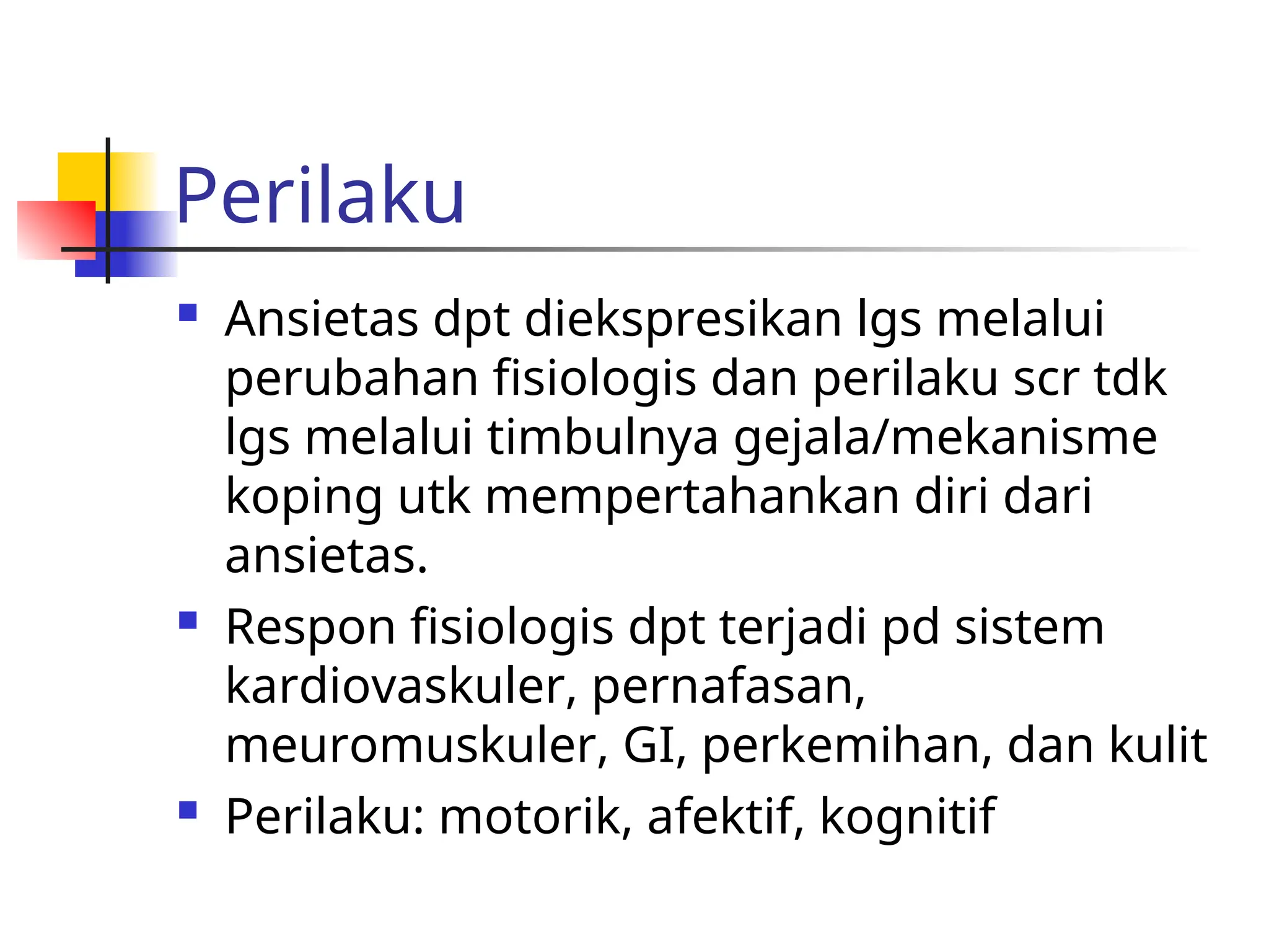 Asuhan keperawatan tentang Ansietas.ppt