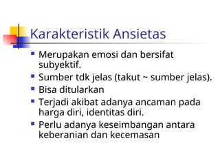 Asuhan keperawatan tentang Ansietas.ppt
