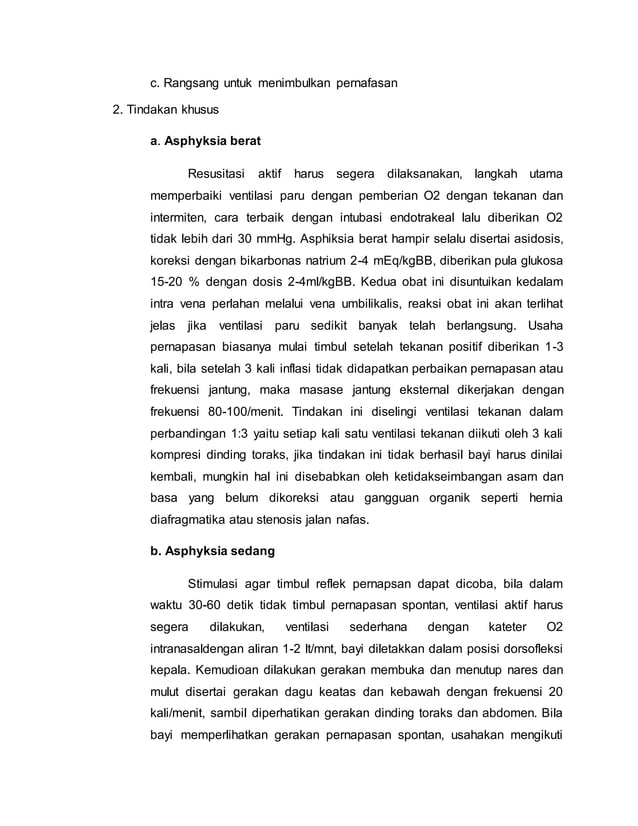 Askep asfi ksia neonatorum | PDF