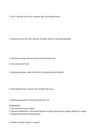 Askep batu empedu | ODT