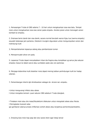 Askep batu empedu | ODT