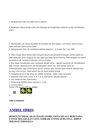 Askep batu empedu | ODT