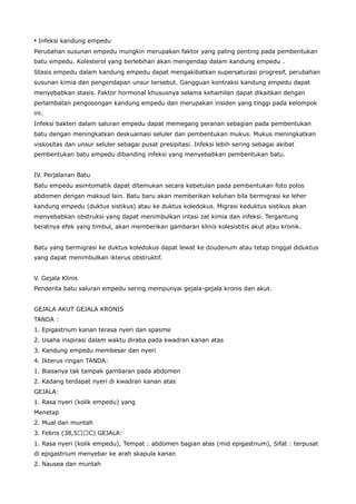 Askep batu empedu | ODT