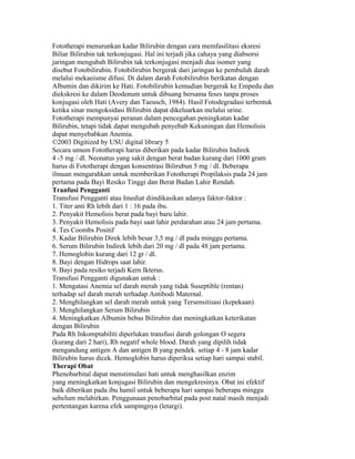 hiperbilirubinemia | PDF