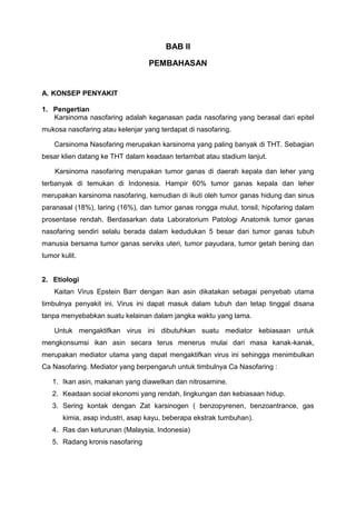 Askep ca.nasoparing | DOCX