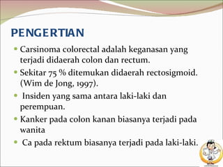 Askep ca. colorektal | PPT