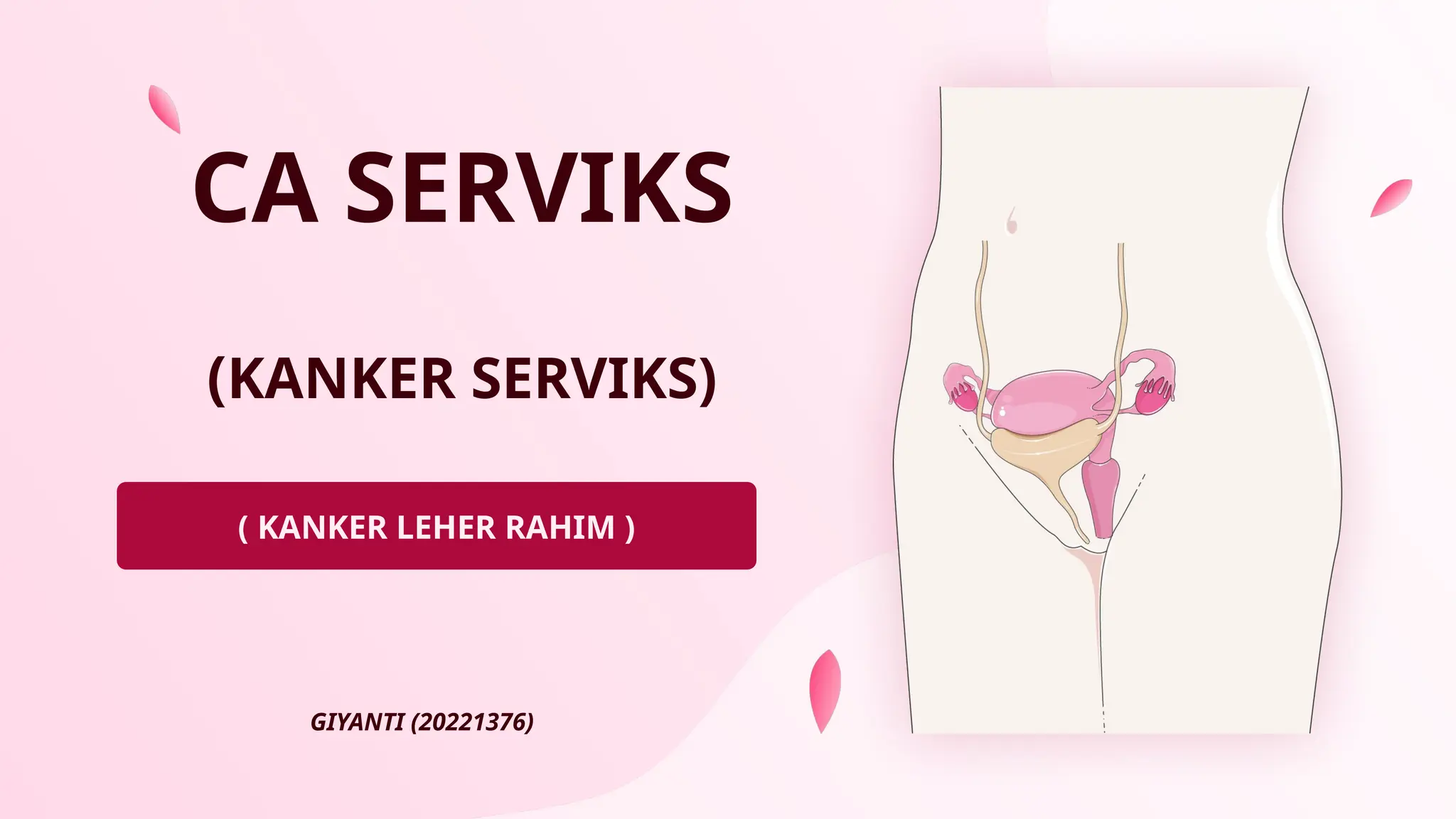 Asuhn keperawatan pada wanita dengan gg kanker servpptx | PPTX