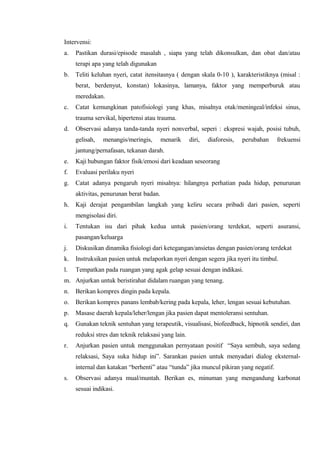 Askep chefalgia | DOC