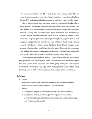 Askep cidera kepala n cidera tulang belakang | DOCX