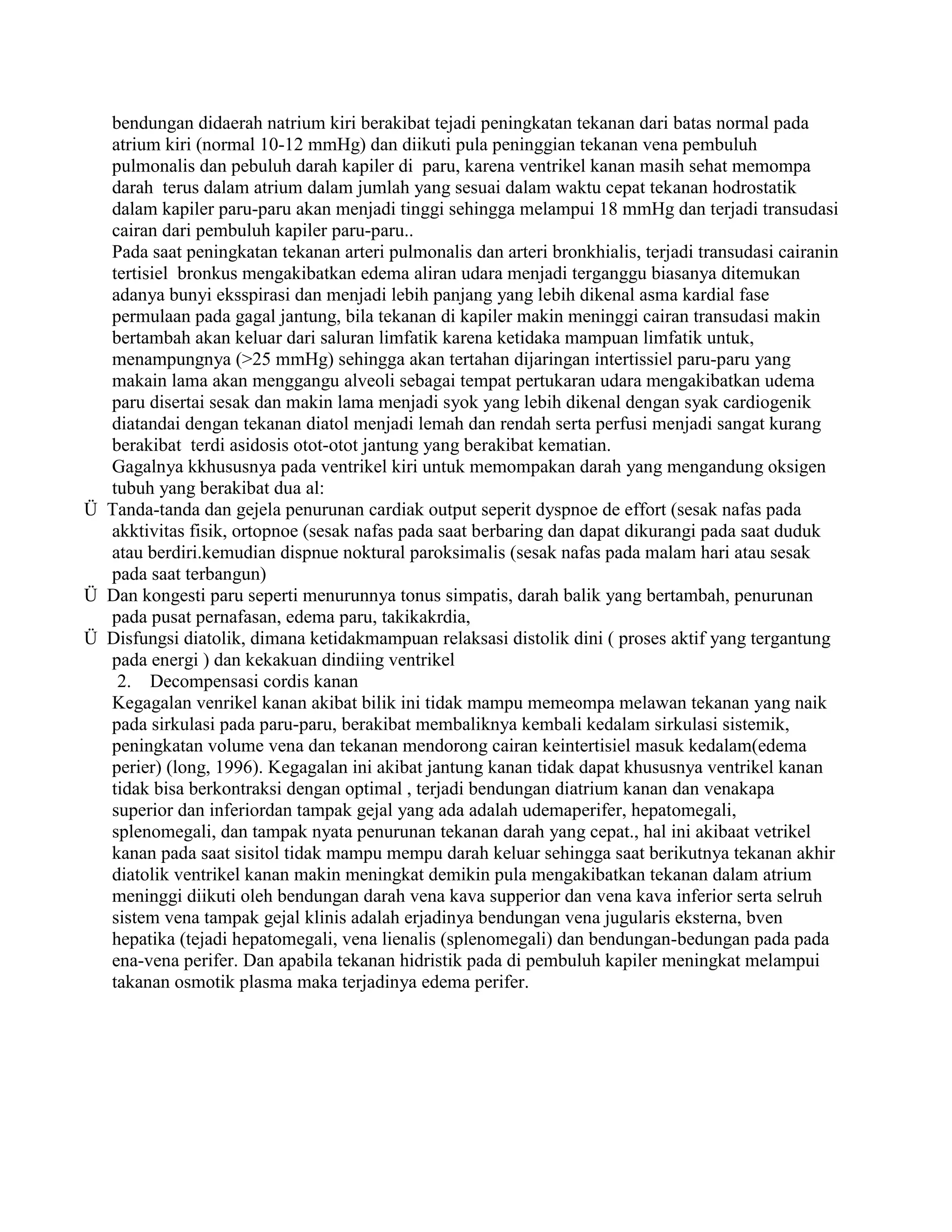 Askep decompensasi cordis | DOCX