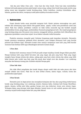 Askep dermatitis | DOCX