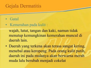 Askep dermatitis | PPTX