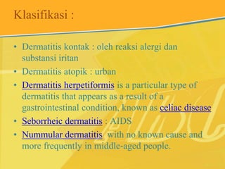 Askep dermatitis | PPTX