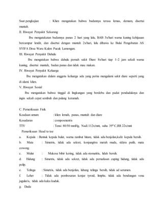 Askep diare | DOCX