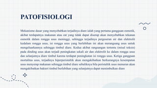 laporan pendahuluan asuhan keperawatan diare | PPTX