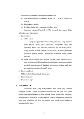 Askep diare anak | DOC