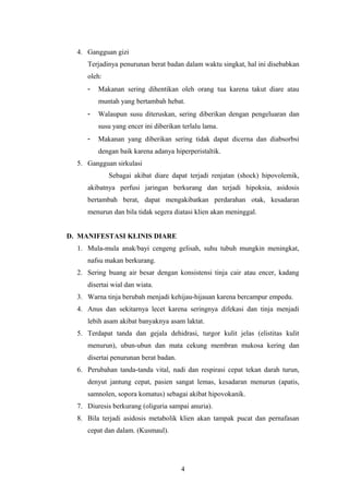 Askep diare anak | DOC