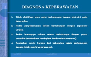 Askep difteri | PPT