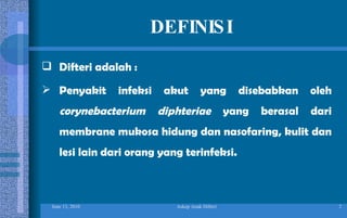Askep difteri | PPT