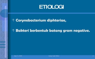 Askep difteri | PPT