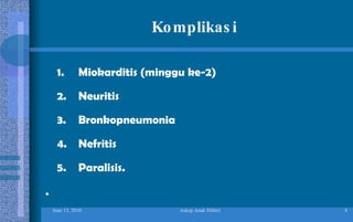 Askep difteri | PPT