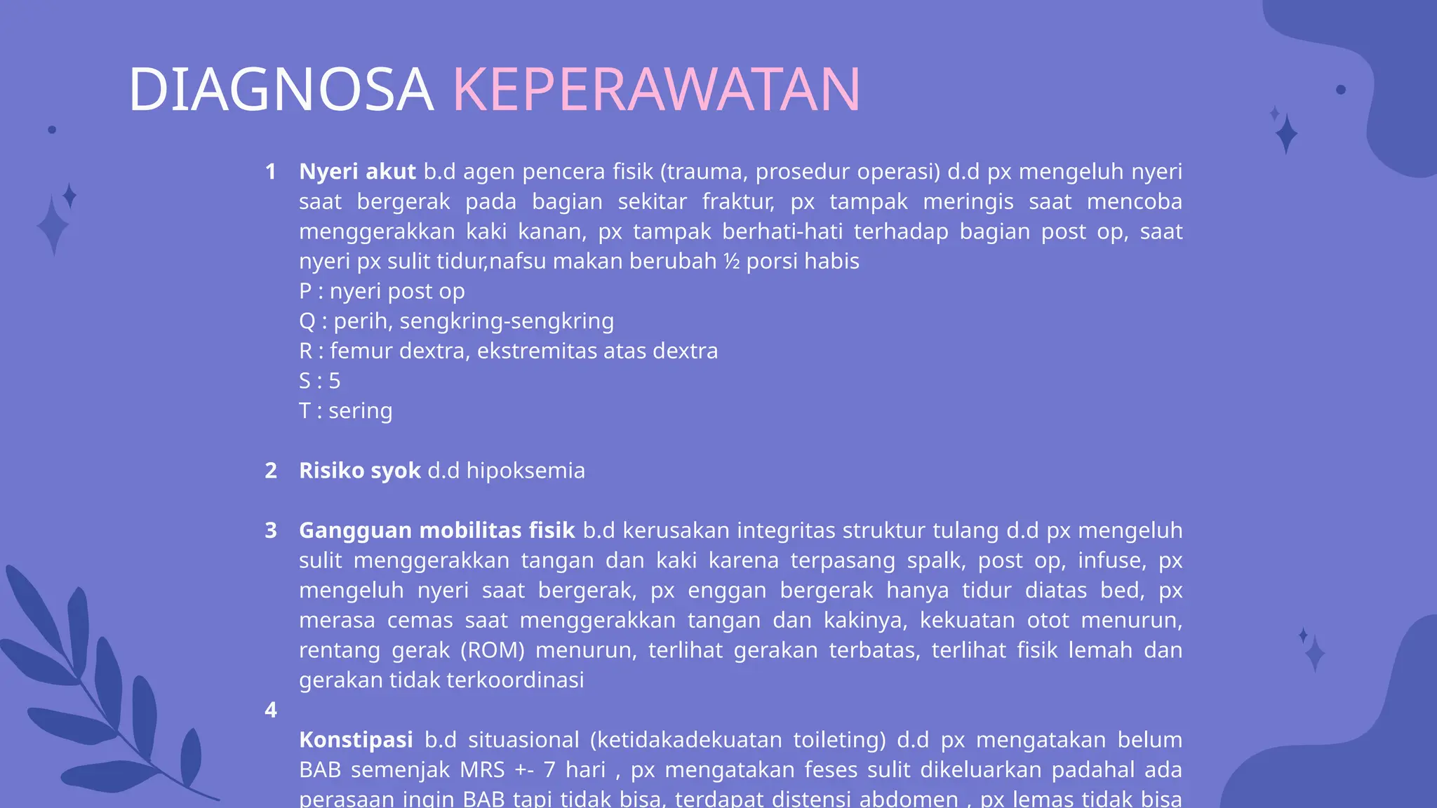 ASKEP FRAKTUR KEL 8 for life and real li | PPTX