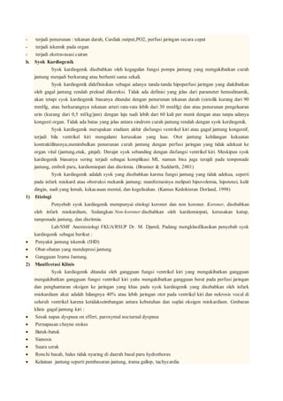 Askep gadar dengan kondisi syok | DOCX