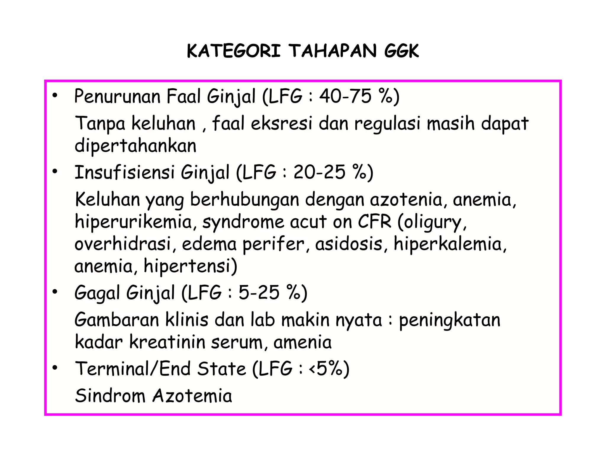 Askep Gagal Ginjal Akut & Kronik | PPT
