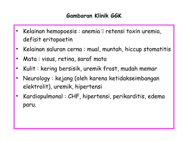 Askep Gagal Ginjal Akut & Kronik | PPT