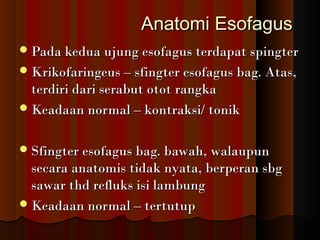 Askep ggn esofagus | PPT