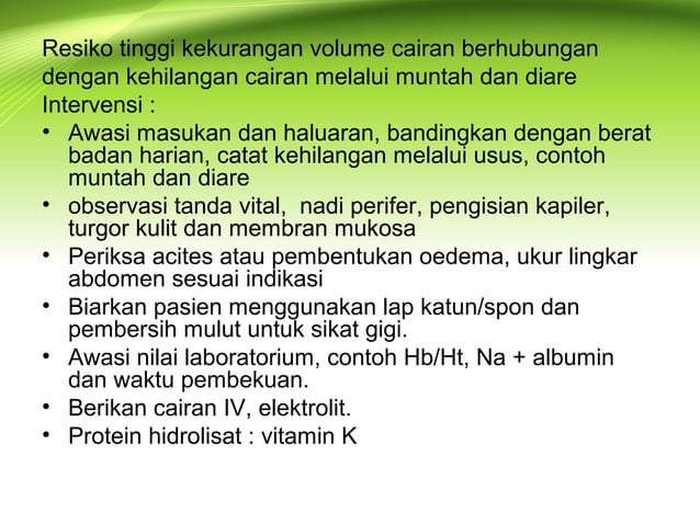 Askep hepatitis akper | PPT