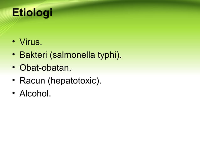 Askep hepatitis akper | PPT