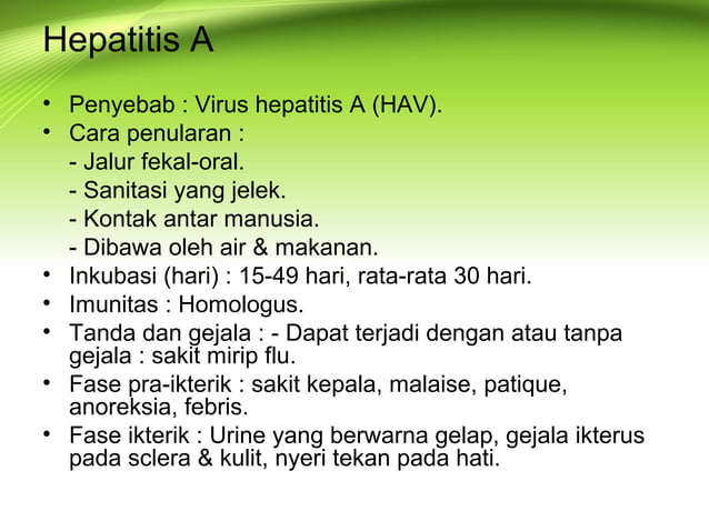 Askep hepatitis akper | PPT