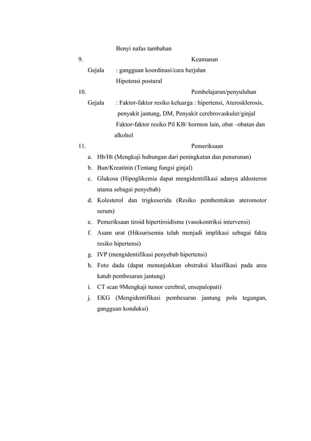 Askep hipertensi | PDF