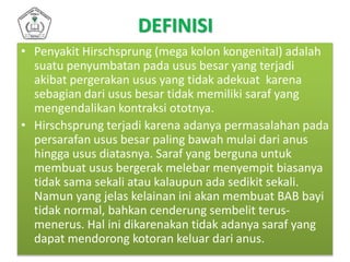 Asuhan Keperawatan Hirschprung | PPTX