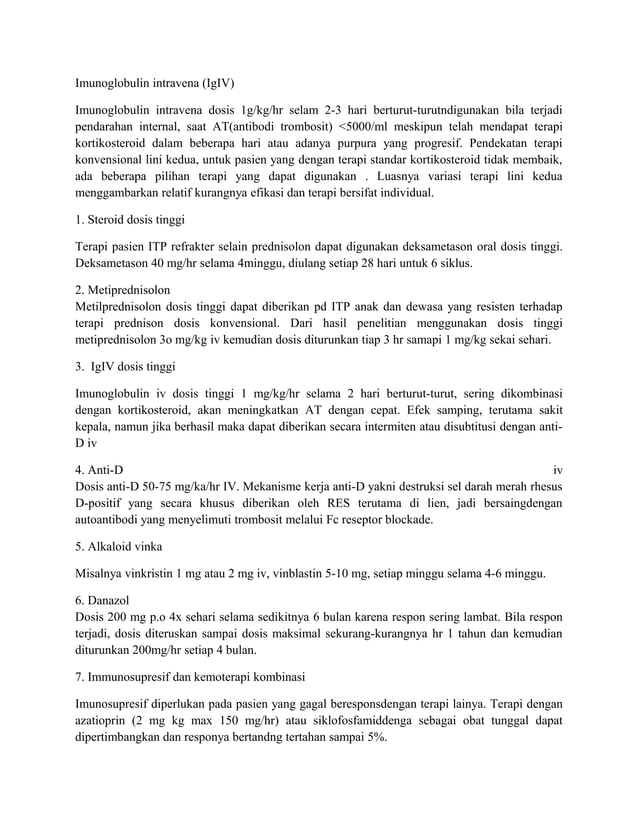 Askep idiopathic thrombocytopenic purpura | DOC