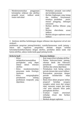 Askep infeksi jantung (perikarditis, endokarditis dan miokarditis ...
