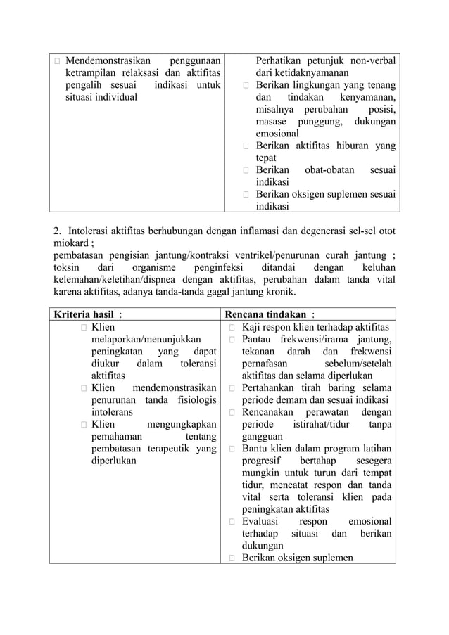 Askep infeksi jantung (perikarditis, endokarditis dan miokarditis ...