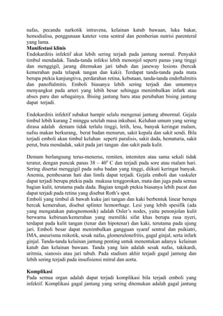 Askep infeksi jantung (perikarditis, endokarditis dan miokarditis ...