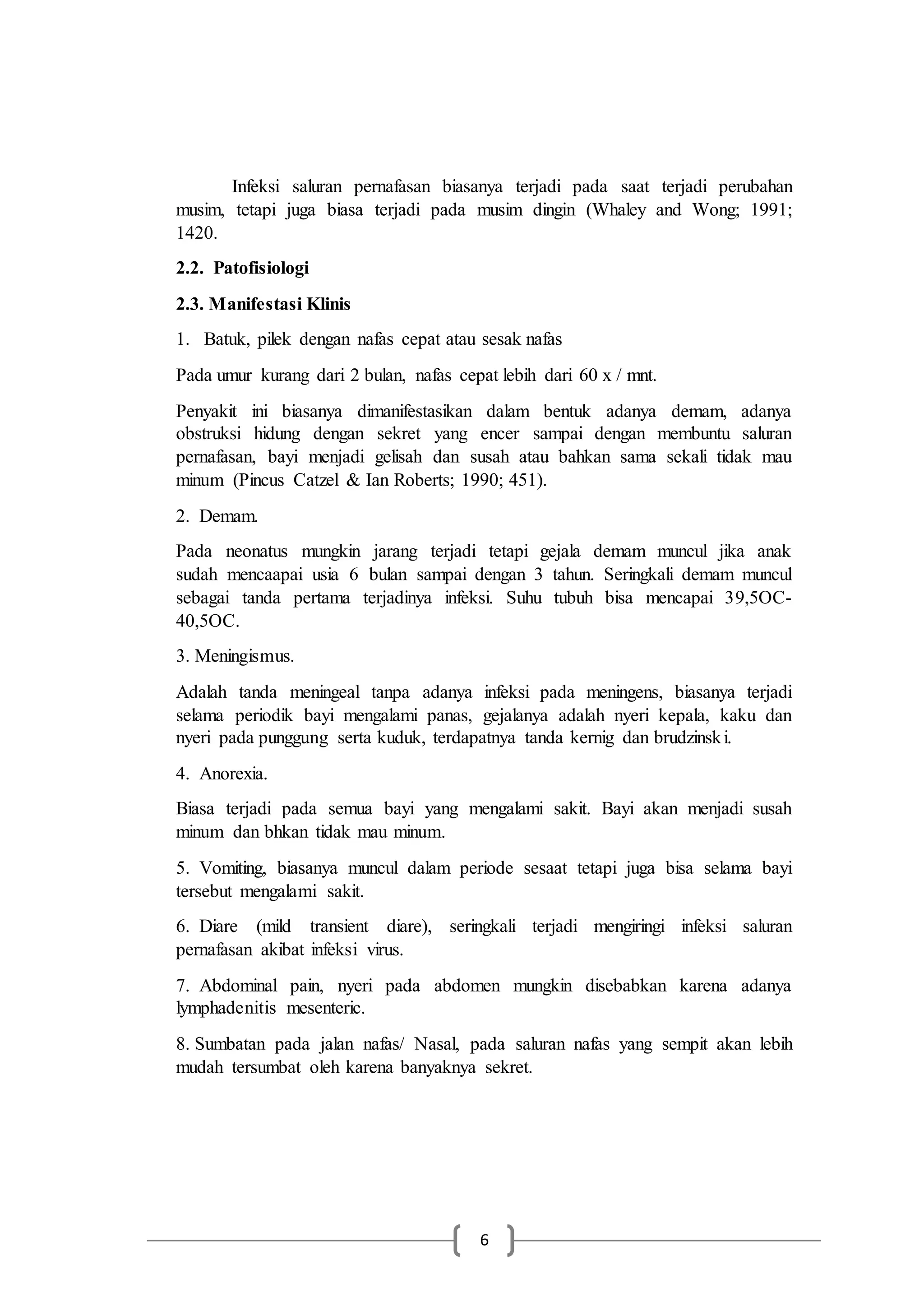 Askep Anak dengan ISPA | DOCX