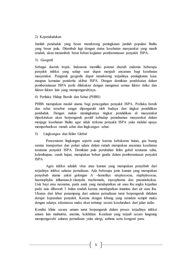 Askep Anak dengan ISPA | DOCX